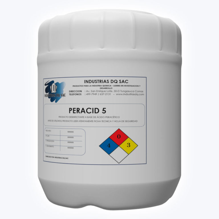 PERACID 5 (Ácido Peracético al 5 %) – Industrias DQ